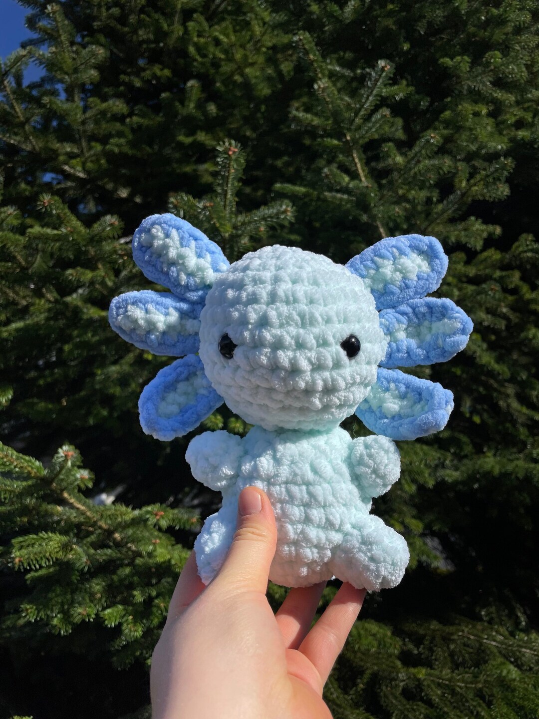 Crochet Axolotl Crochet Axolotl Amigurumi - Etsy