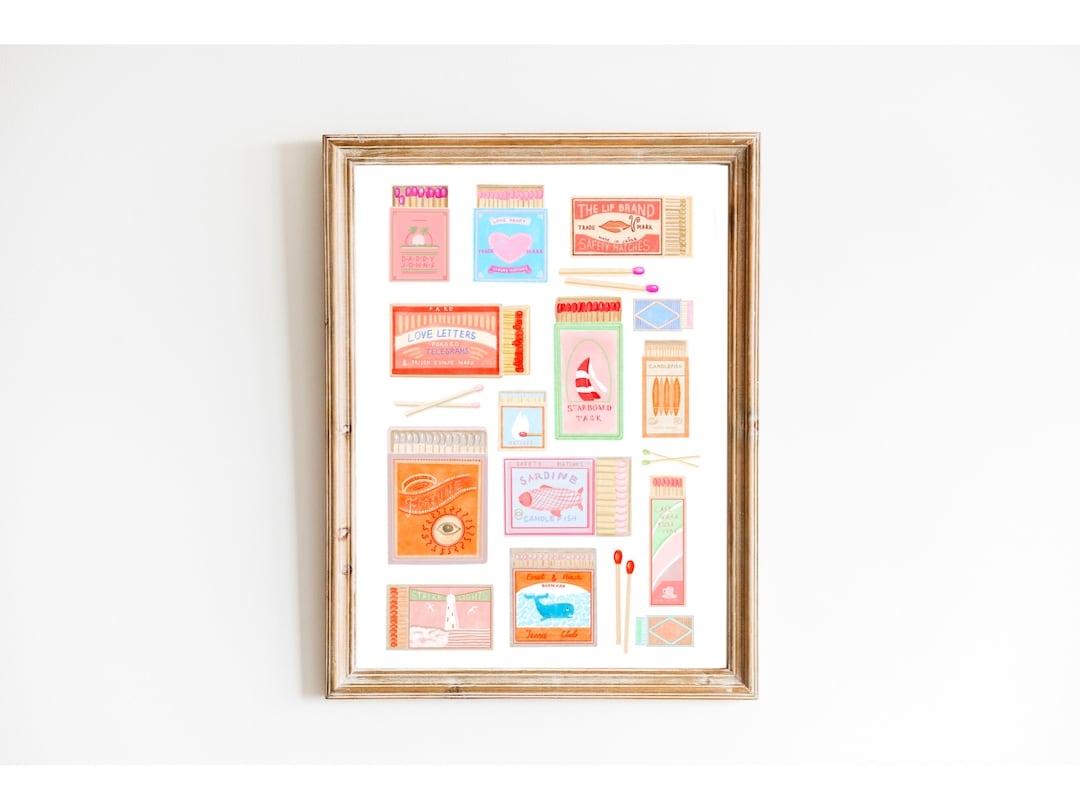 Matchbox Collection Print,vintage Matchbox,digital Download, Matchbox ...