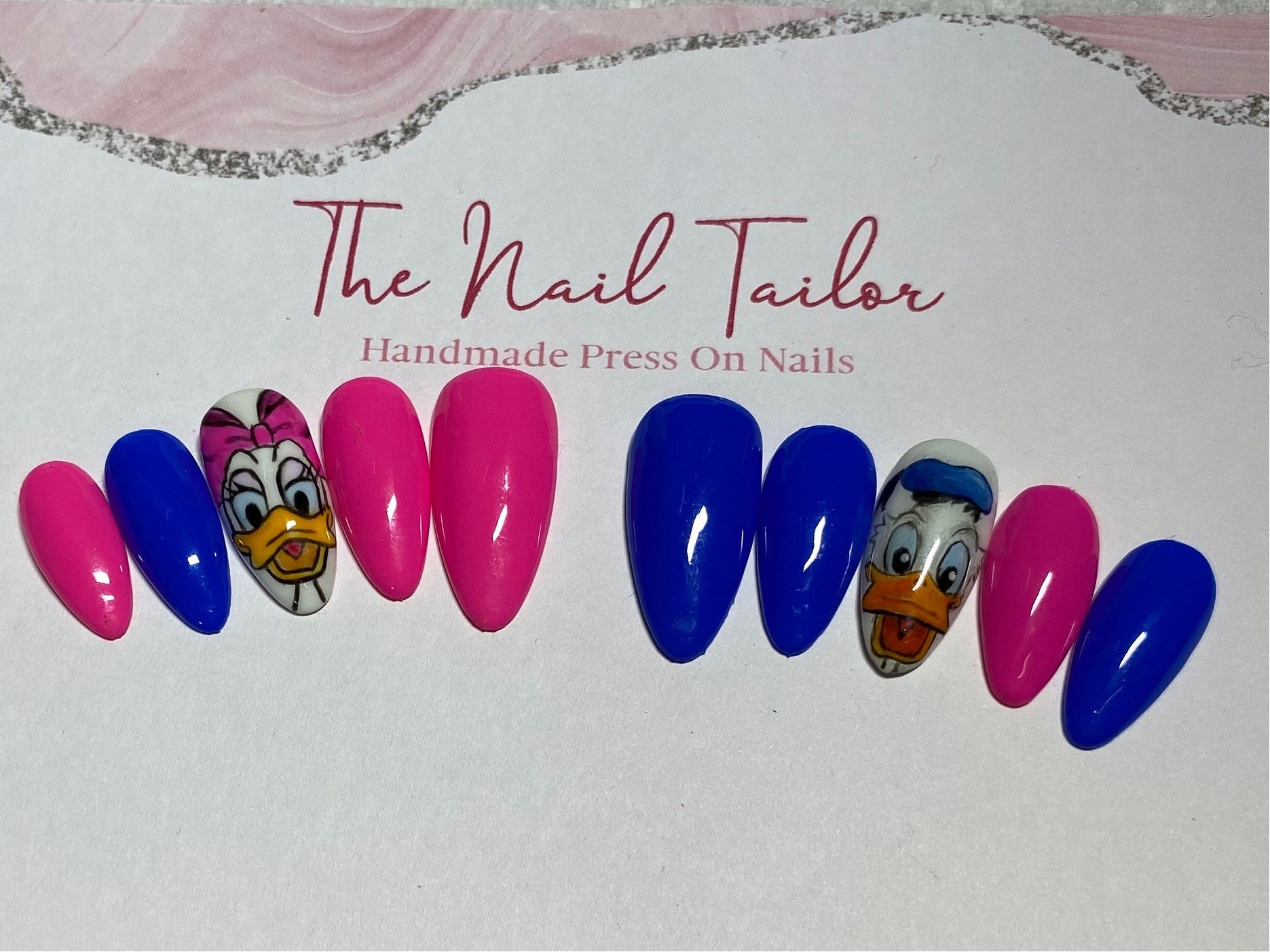 Disney Donald Duck Press on Nails - Etsy