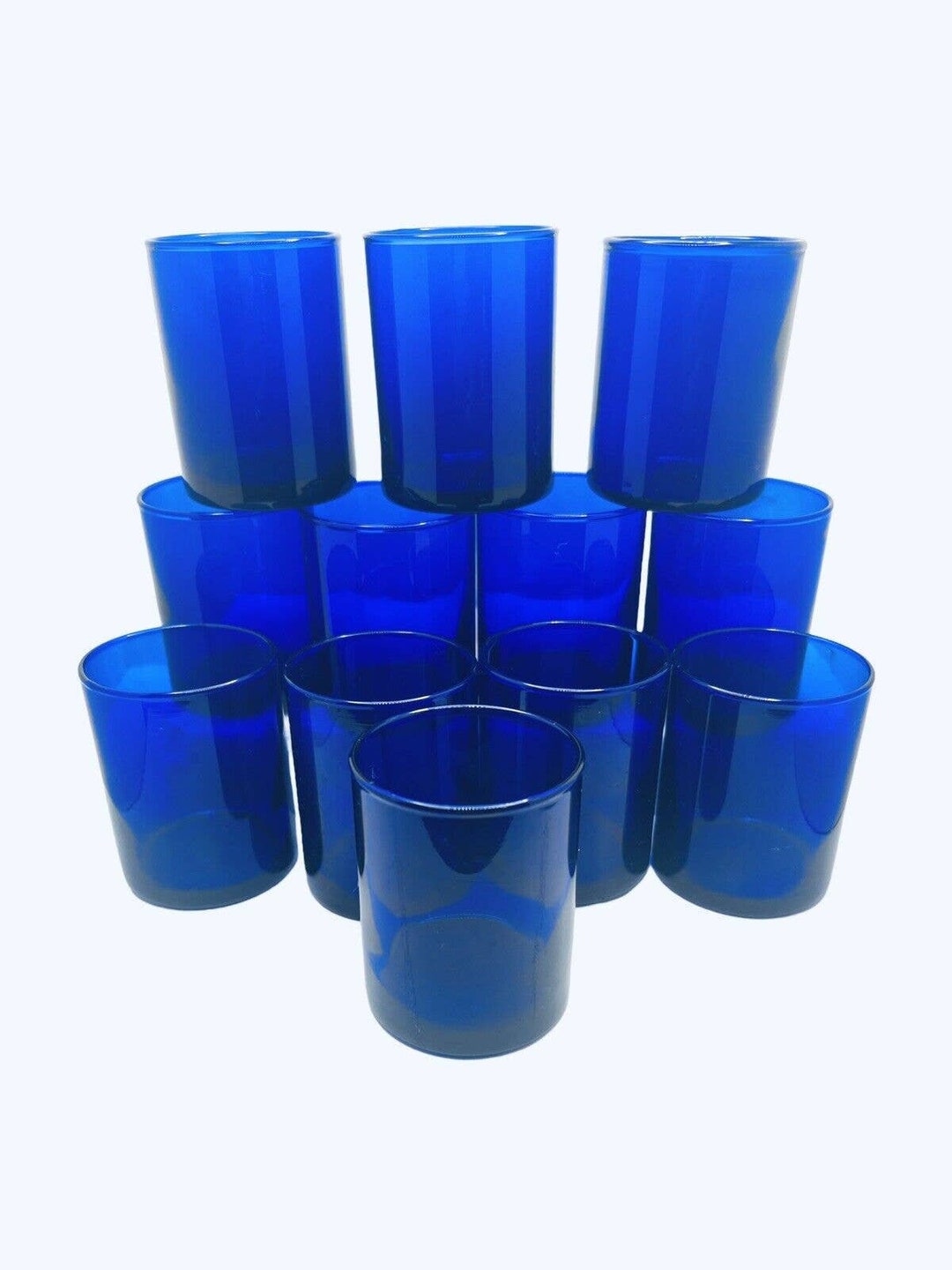 Versatile Cobalt Blue Toothpick Holder Shot Glass or Candle - Etsy