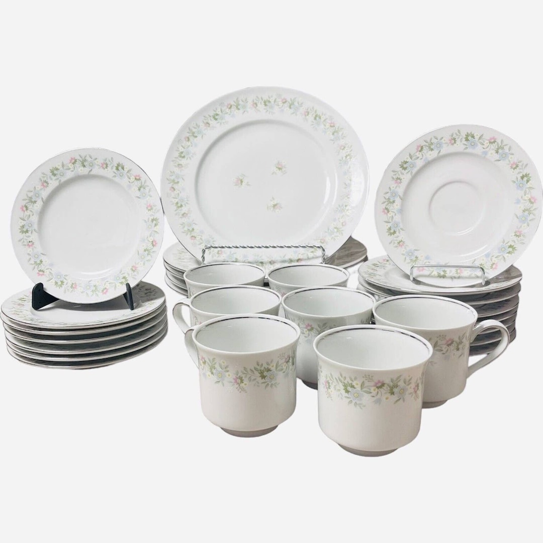 Floral Porcelain Dinnerware Set- Johann Haviland Bavaria Germany ...