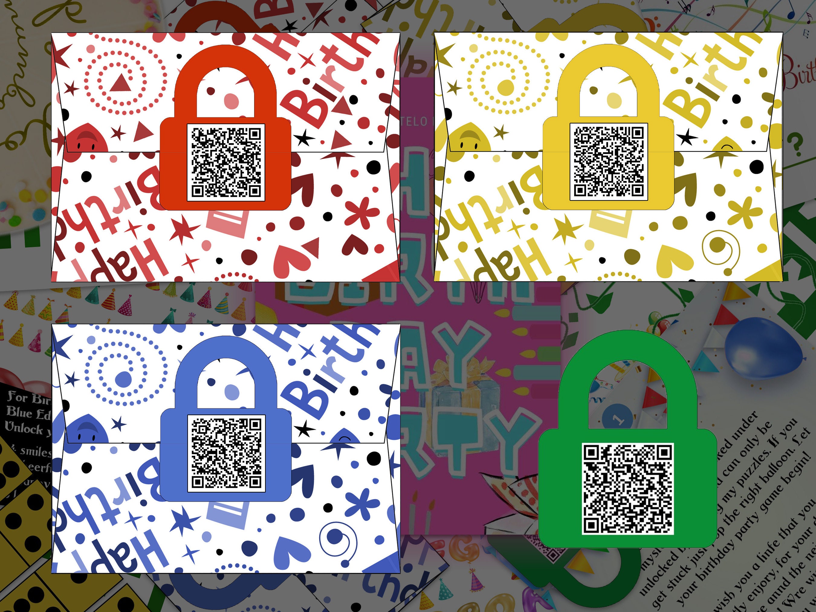 Birthday Escape Room Game - the Birthday Party | Printable Escape Room ...