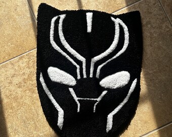 Black Panther Rug - Etsy