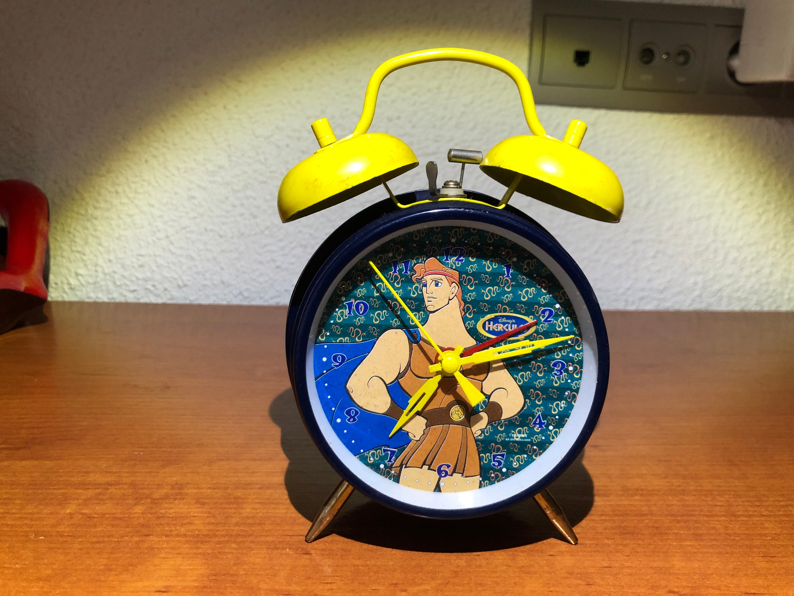 Disney Hercules Alarm CLOCK - Etsy