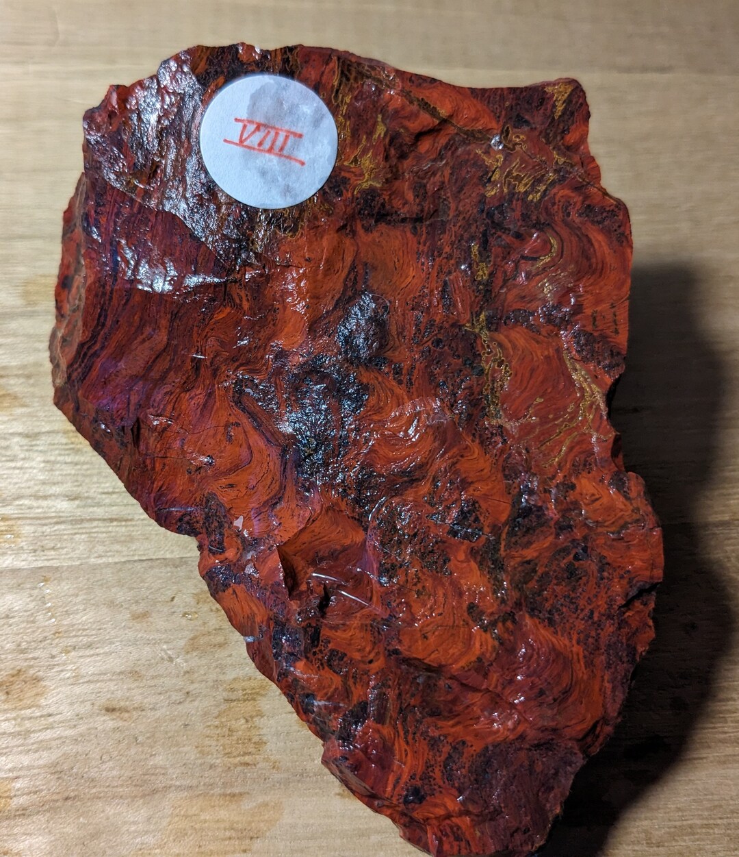 Mary Ellen Stromatolite Jasper With Limonite Raw 1 Lb 2oz 4.5x3.5x2 - Etsy