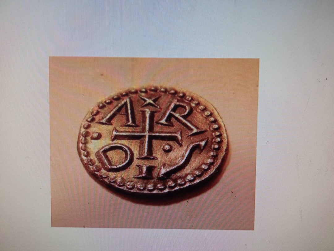 Reproductions of Ancient Coins Carolingian Denarius Charlemagne Arles ...