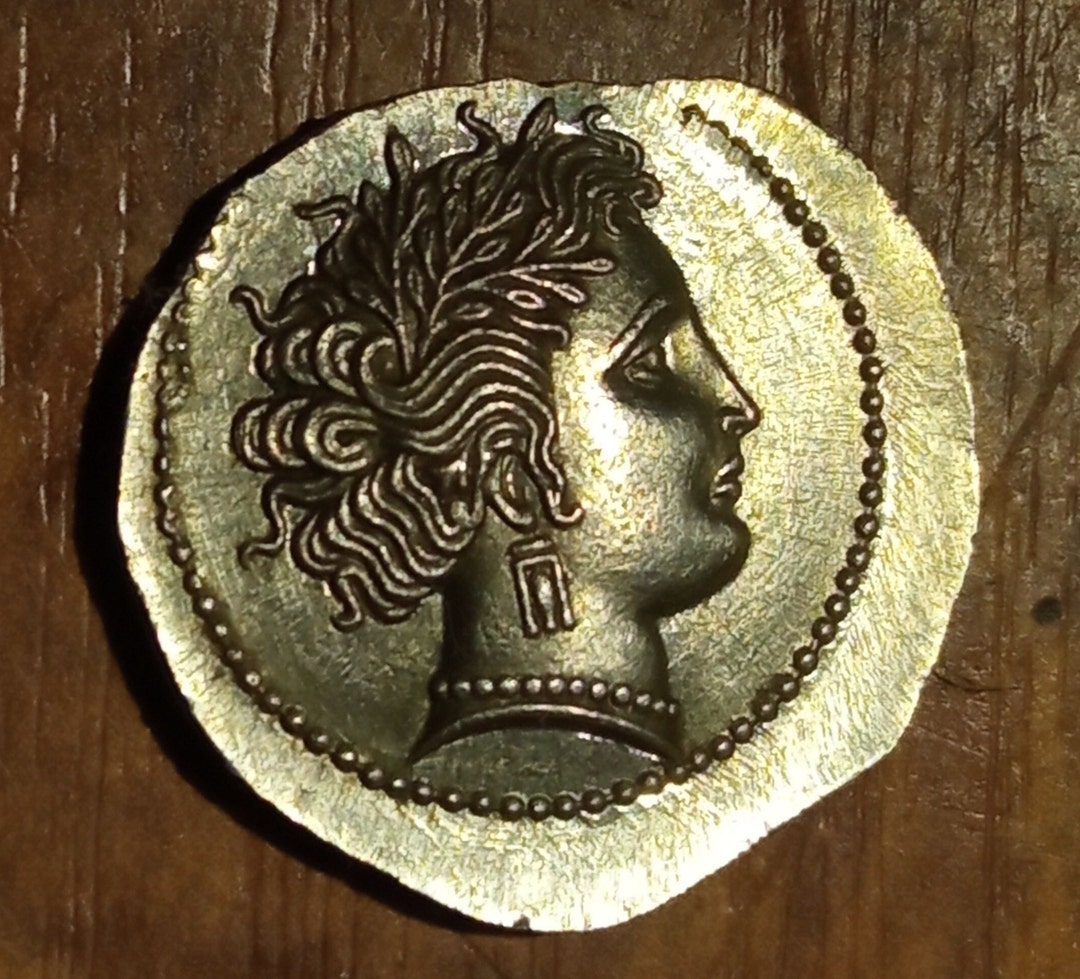 Reproductions of Ancient Greek Coins (Μασσαλία) Denarii Coin Denarius ...