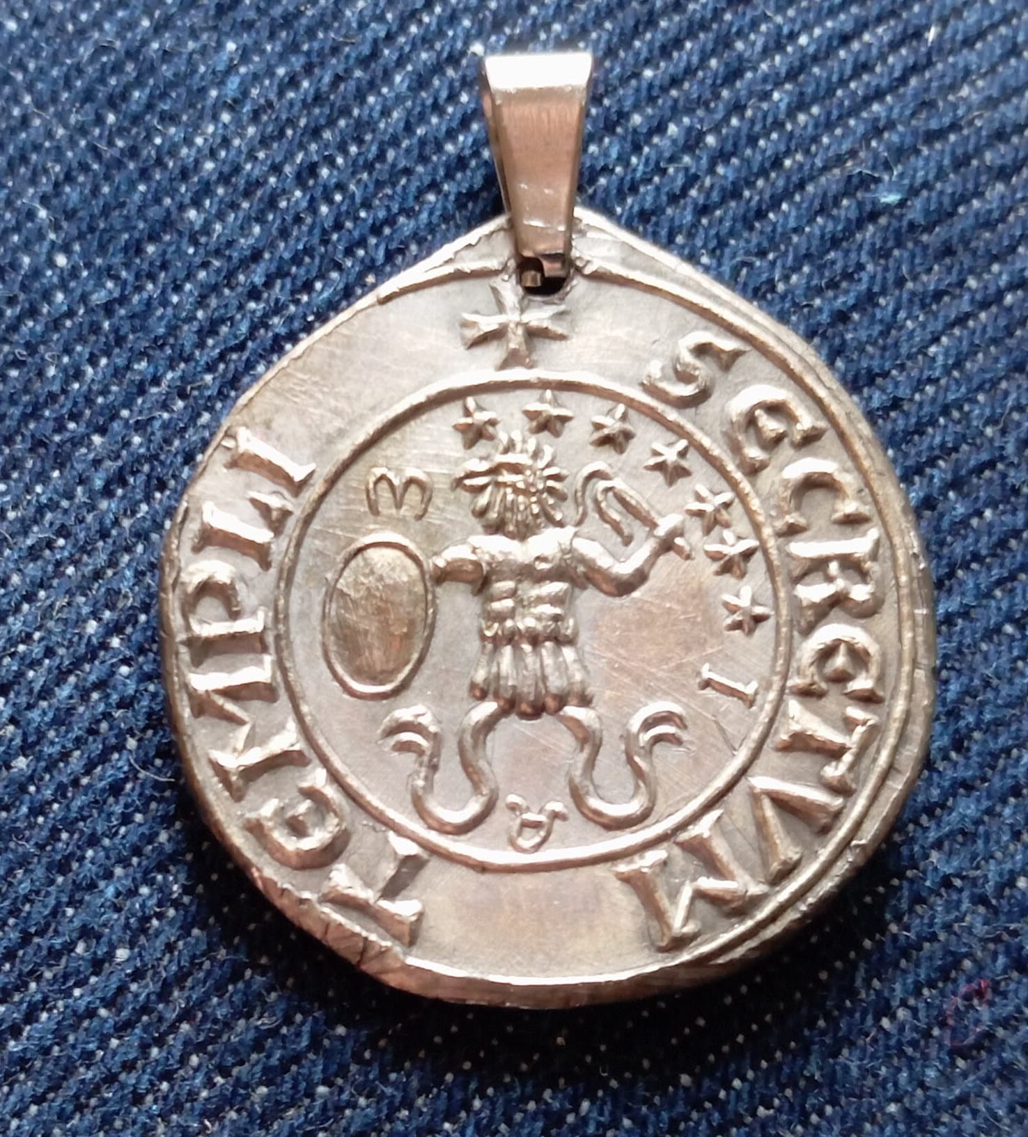 Templar Seal Dome of the Rock Knights Templar Seal Masonic 1 Medal in ...
