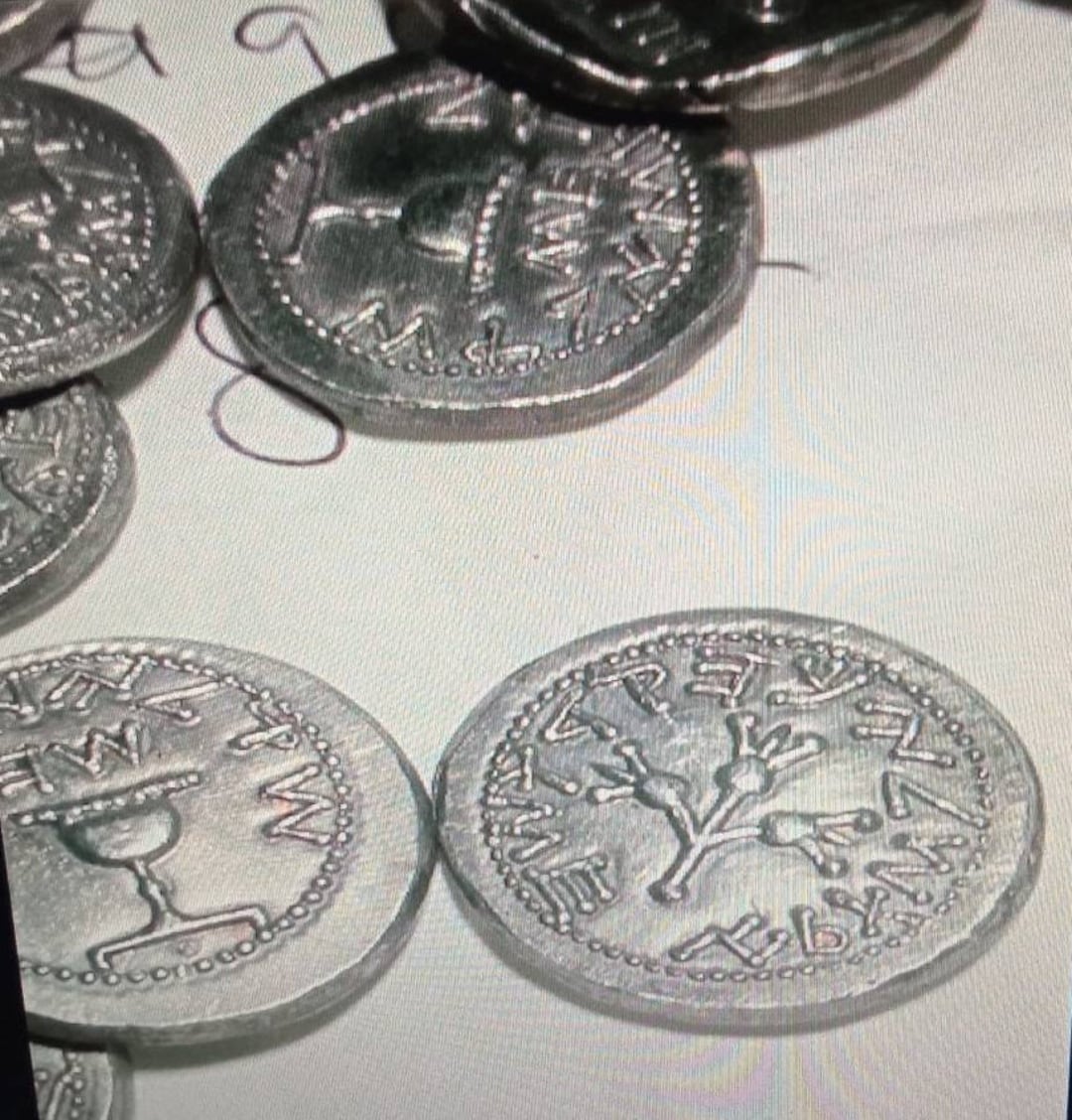 SHEKEL Coins of the JUDEAN REVOLT (67-70) Reproduction Denarii Coin ...