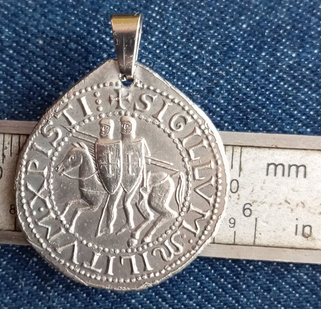 Templar Seal Dome of the Rock Knights Templar Seal Masonic 1 Medal in ...