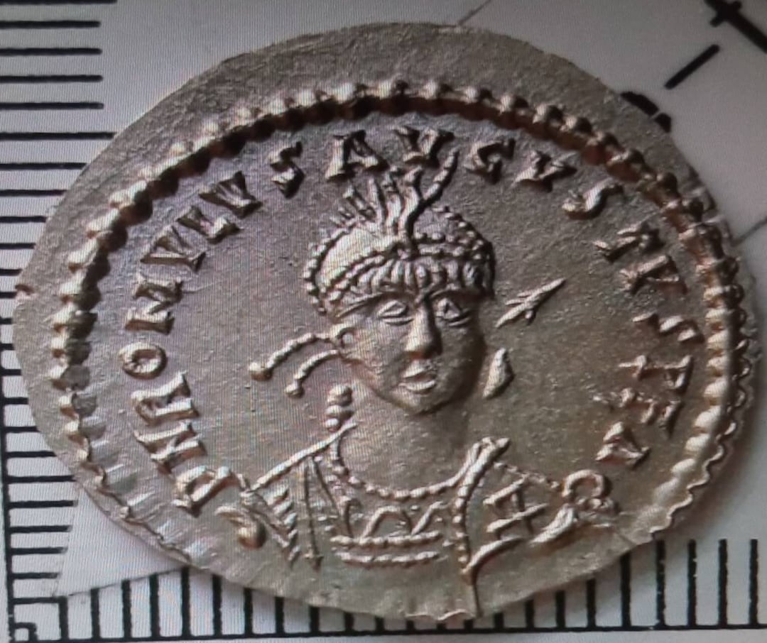 Antique Coin Reproductions Hand Engraving Solidus of Romulus Augustulus ...