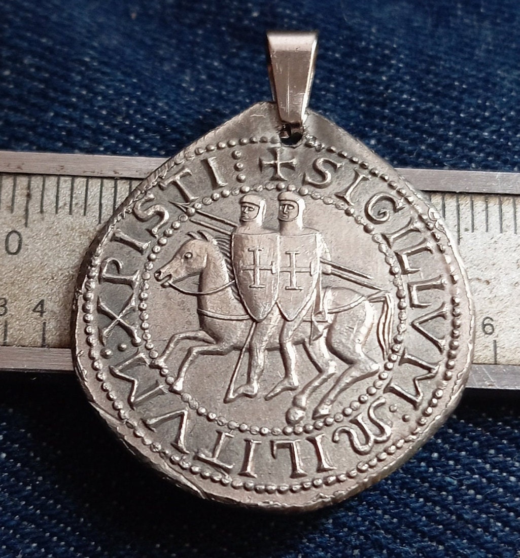 Templar Seal Dome of the Rock Knights Templar Seal Masonic 1 Medal in ...