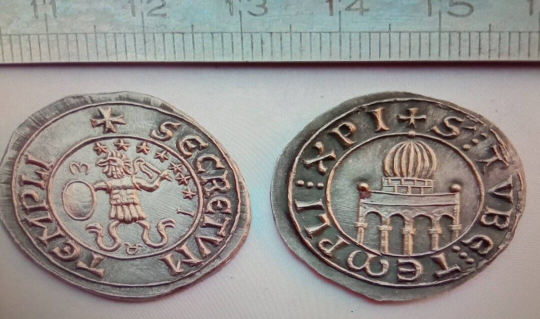 1 Abraxas Medals of the Templars Dome of the Rock Knights Templar ...