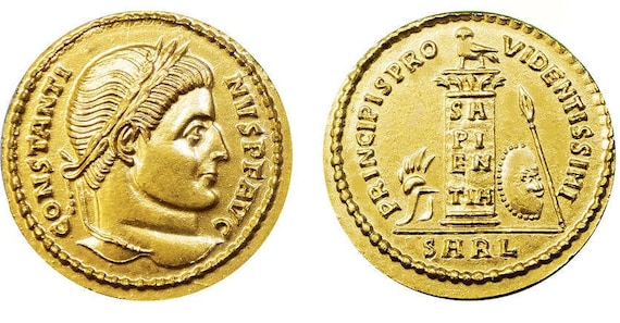 Solidus Coin Size