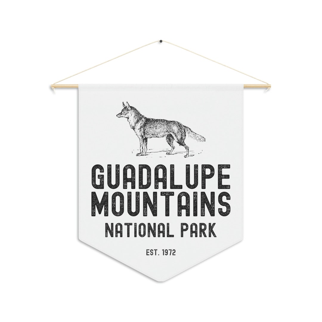 Guadalupe Mountains National Park Pennant, GUMO Sign, Guadalupe ...