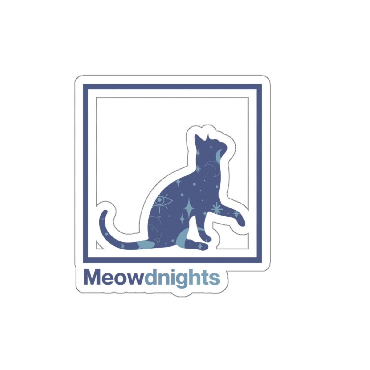 Meowdnights Sticker - Etsy