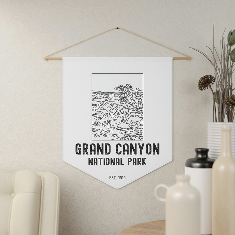 Grand Canyon National Park Pennant - Etsy