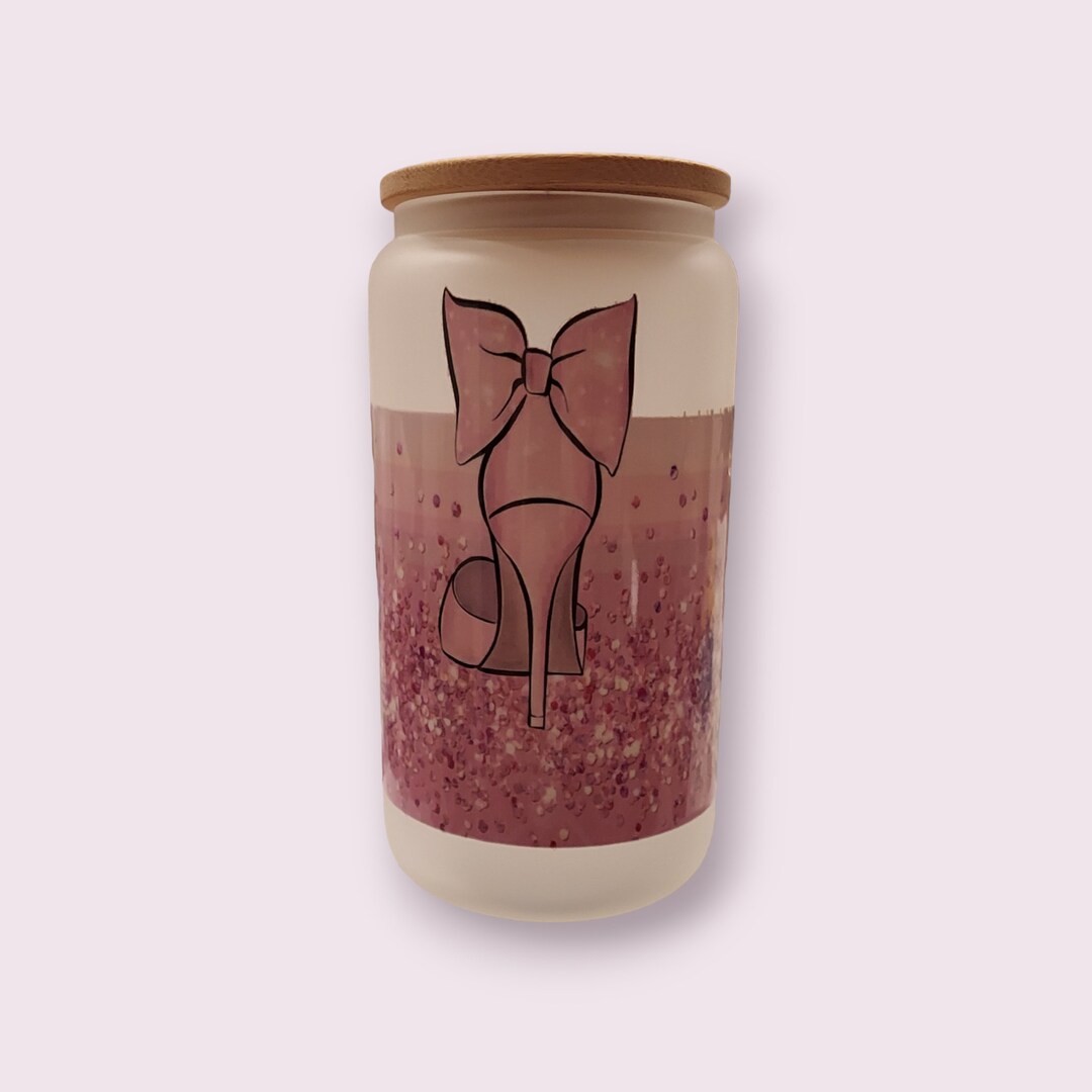 Pink High Heel Glass - Etsy