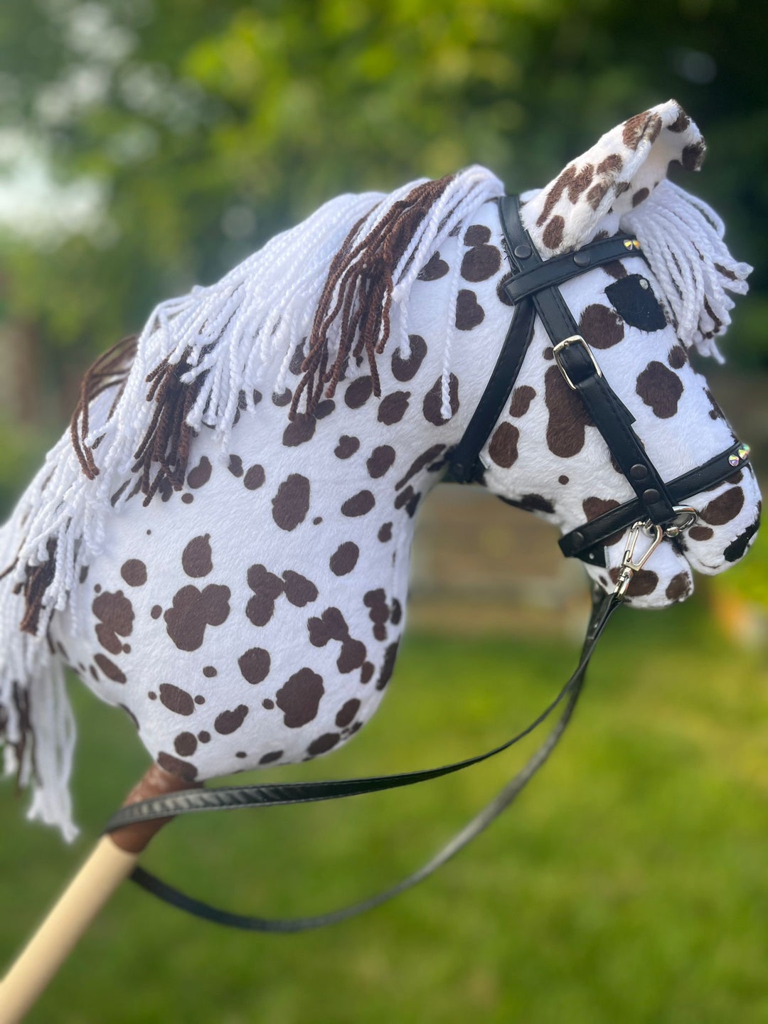 Hobby Horse Stick, KNABSTRUP, Steckenpferd Realistik, Hobby-horse A3 ...