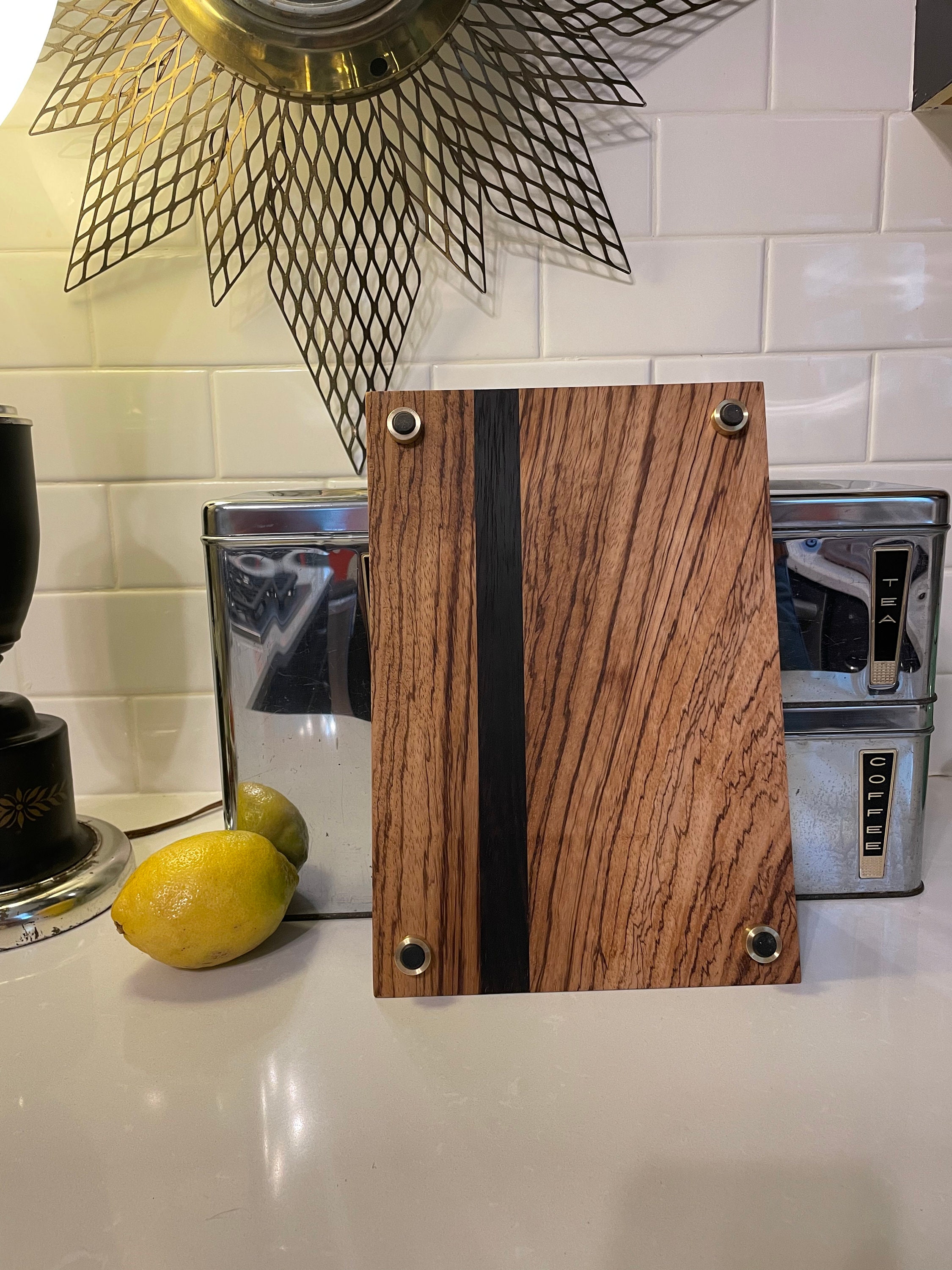 Handmade Zebra Wood Cutting Board - Etsy