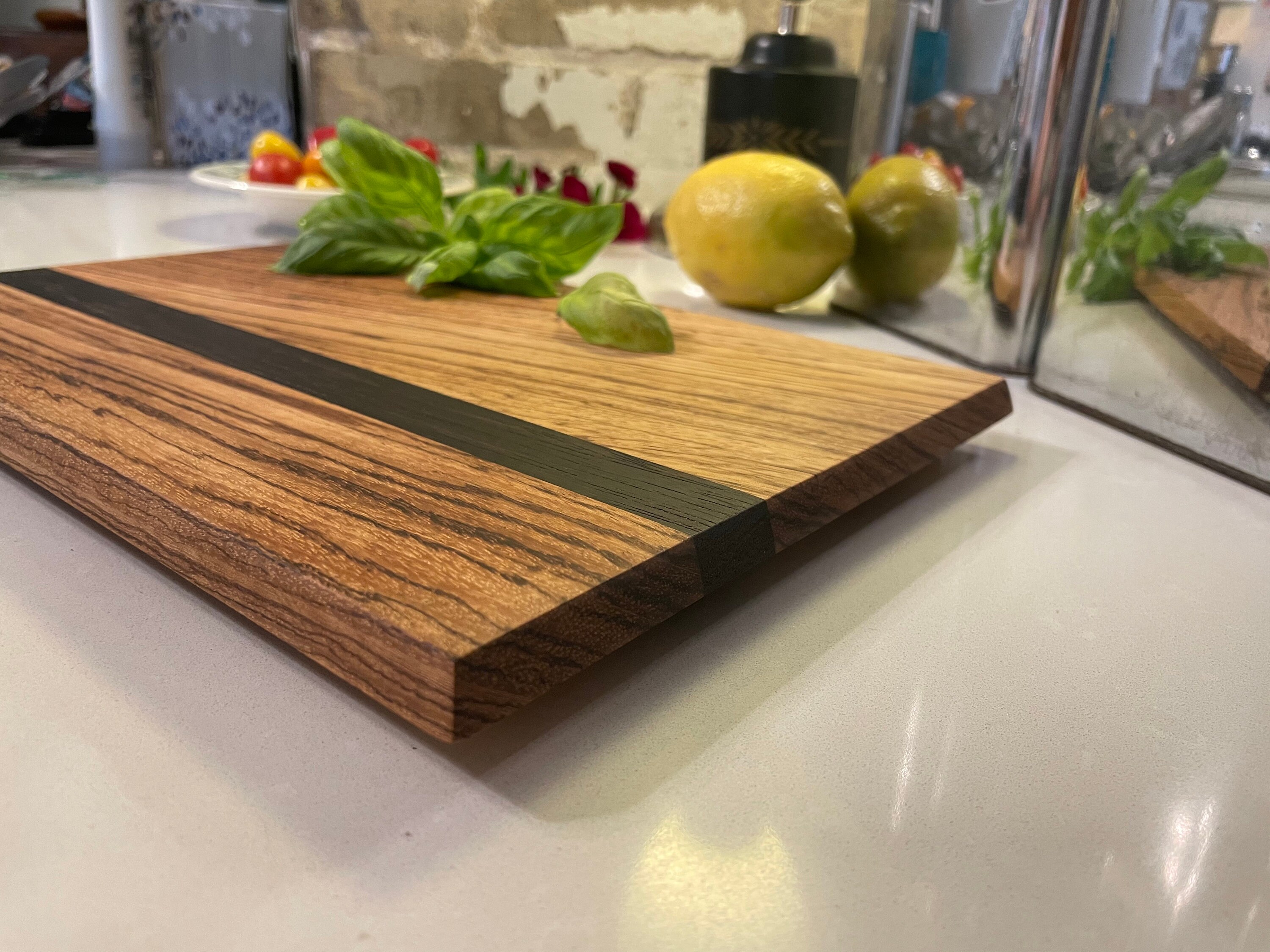 Handmade Zebra Wood Cutting Board - Etsy