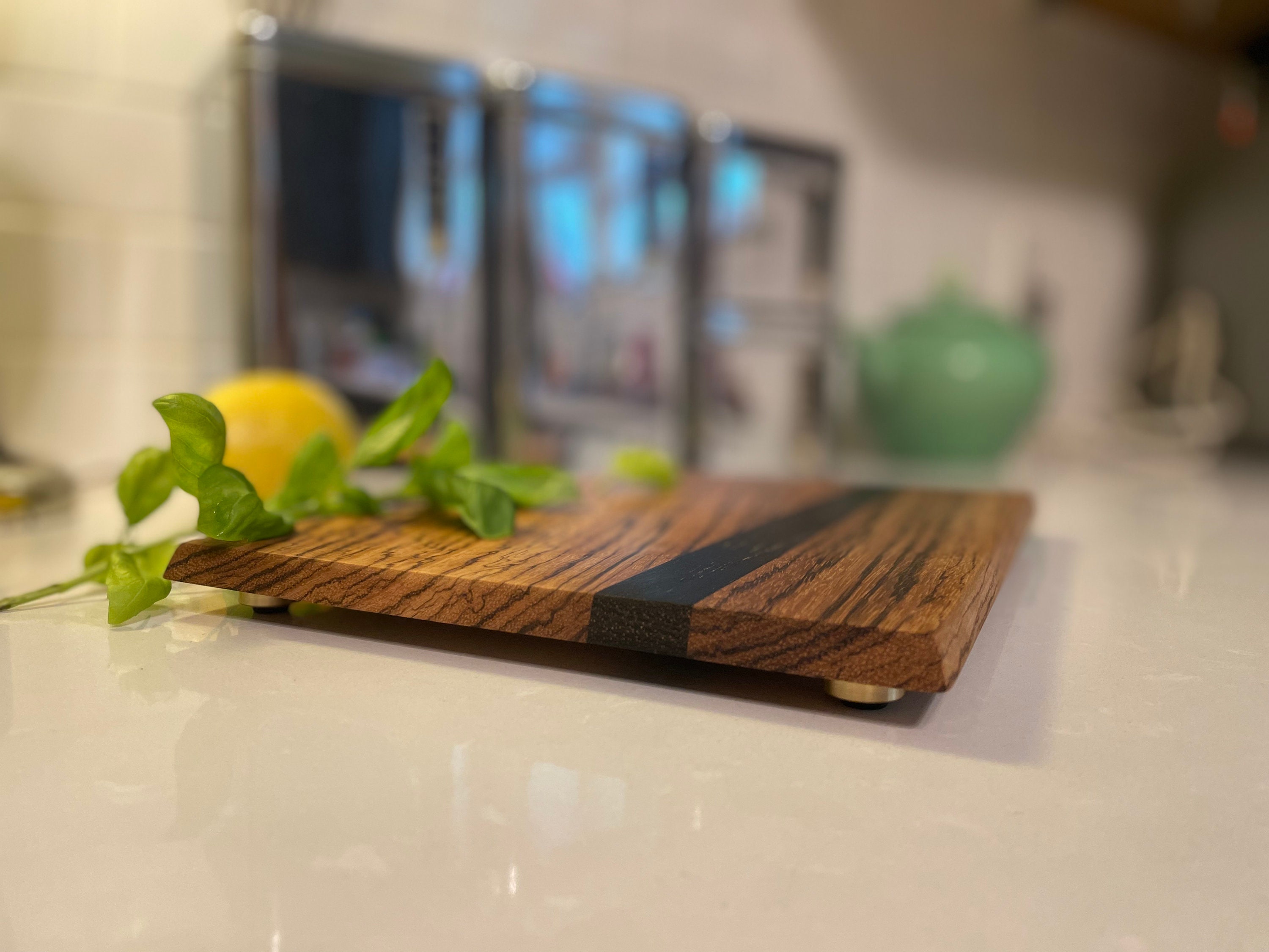 Handmade Zebra Wood Cutting Board - Etsy