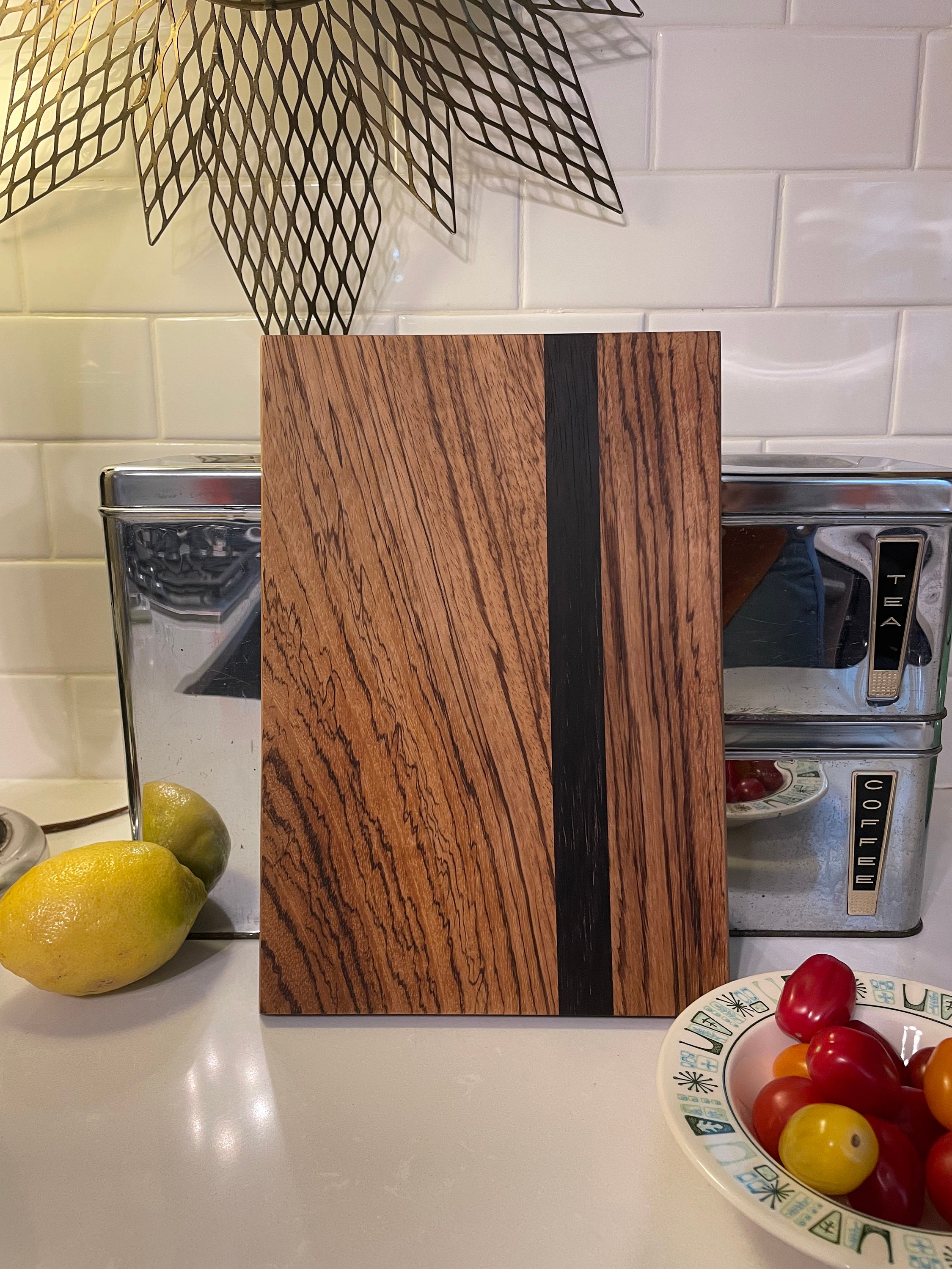 Handmade Zebra Wood Cutting Board - Etsy