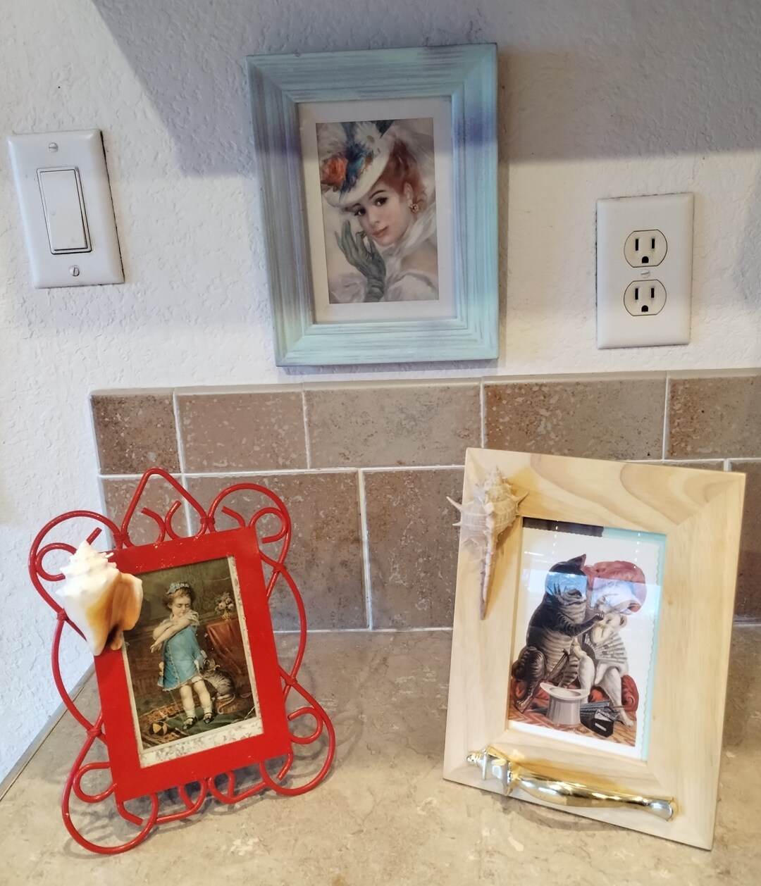Vintage Prints in Upcycled Frames 30.00 for All Three Send a Friend a ...