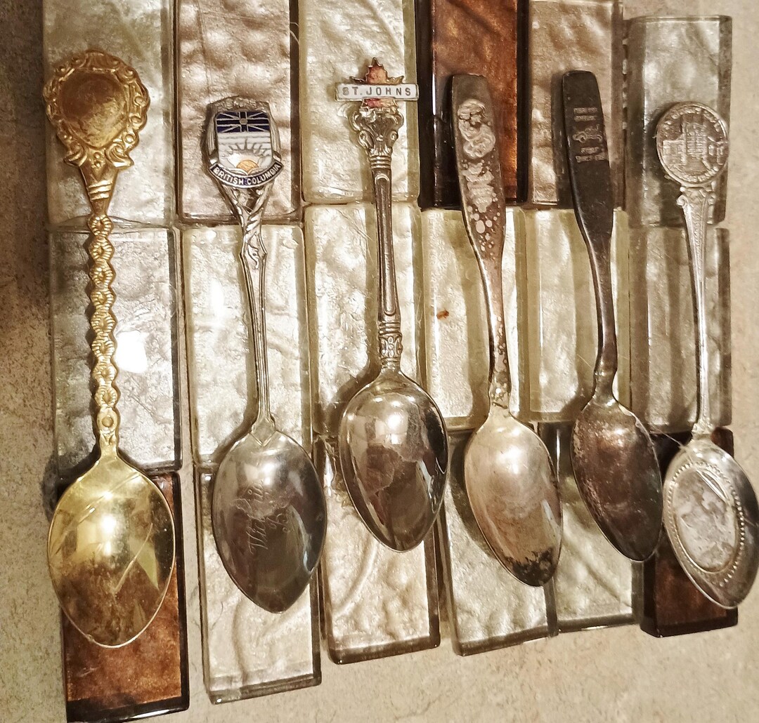 Vintage Souvenier Spoons Upcycled for Your Craft Ides. - Etsy