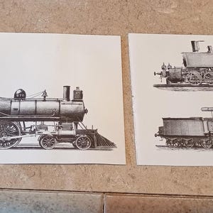 POSTCARDS 19th Century Engineering Retro Prints Tee Publishings Set of ...