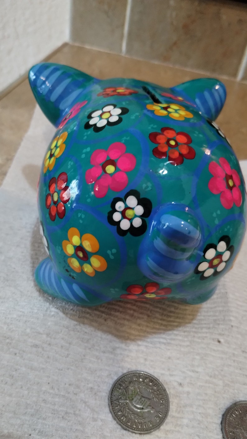 Mexican Pottery PIGGY BANKS Your Choice 35.00 EACH - Etsy
