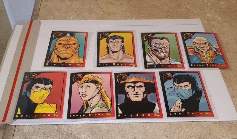 Character Profile Cards Set of Eight for 15.00 - Etsy