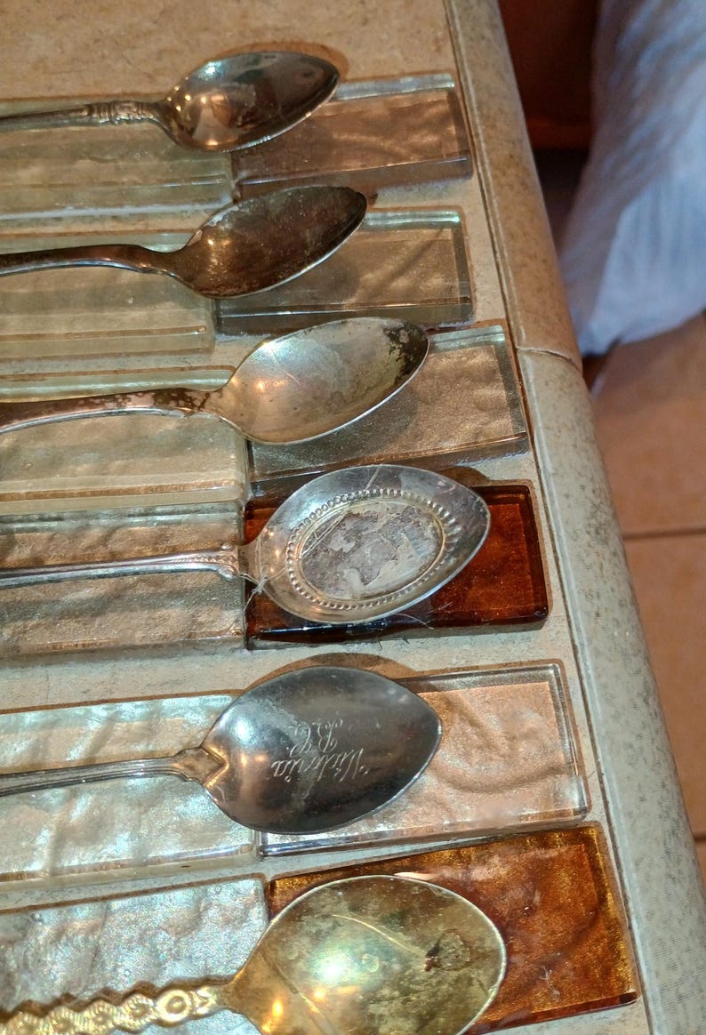 Vintage Souvenier Spoons Upcycled for Your Craft Ides. - Etsy