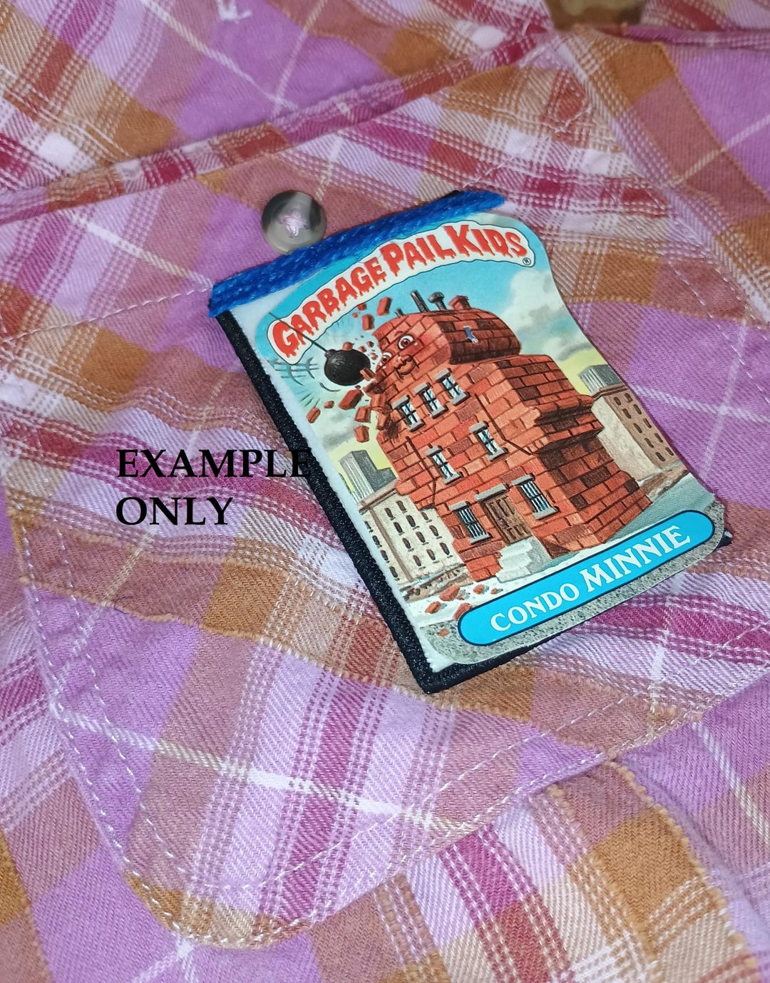 GARBAGE PAIL KIDS Trading Cards Set of Six With 6 Patches Fun Craft ...