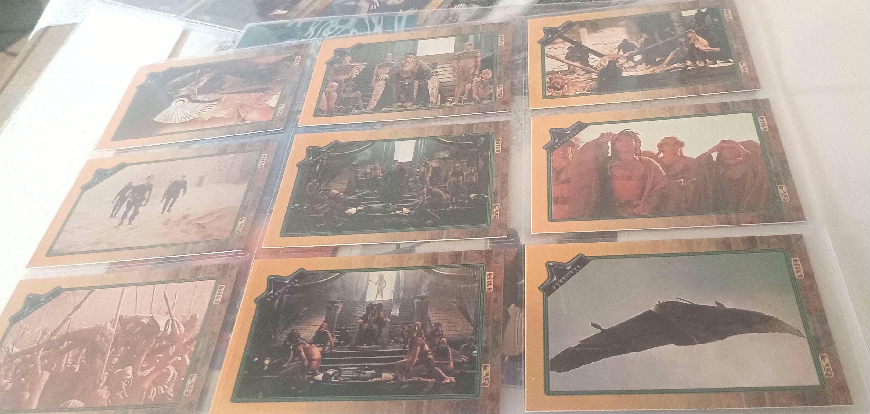 Stargate Trading Cards 1-99 Set ..by Lee Studio Canal 1994 in Plastic ...