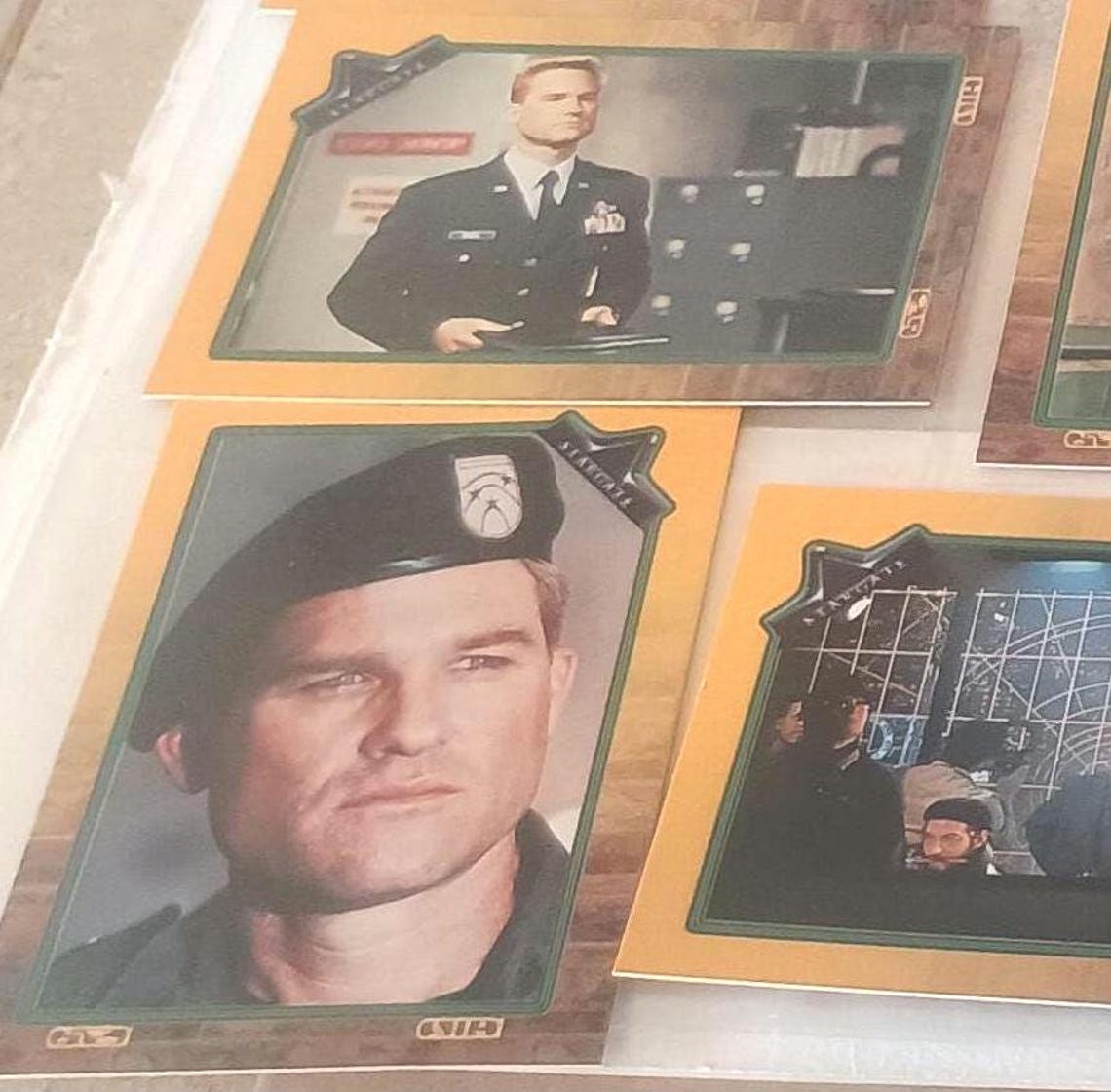 Stargate Trading Cards 1-99 Set ..by Lee Studio Canal 1994 in Plastic ...