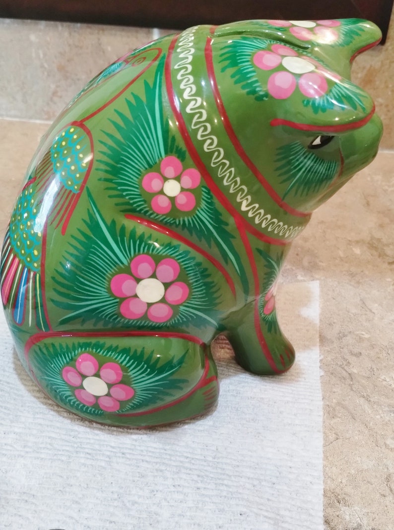 Mexican Pottery PIGGY BANKS Your Choice 35.00 EACH - Etsy