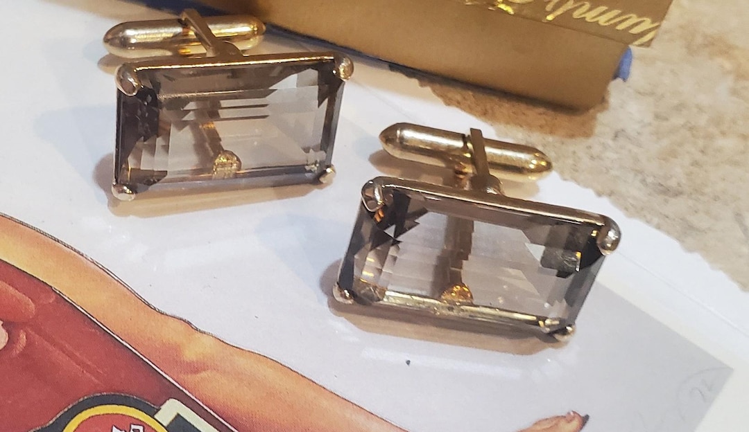 Vintage Cuff Links Nice Gift for a Man. Marked SWANK - Etsy