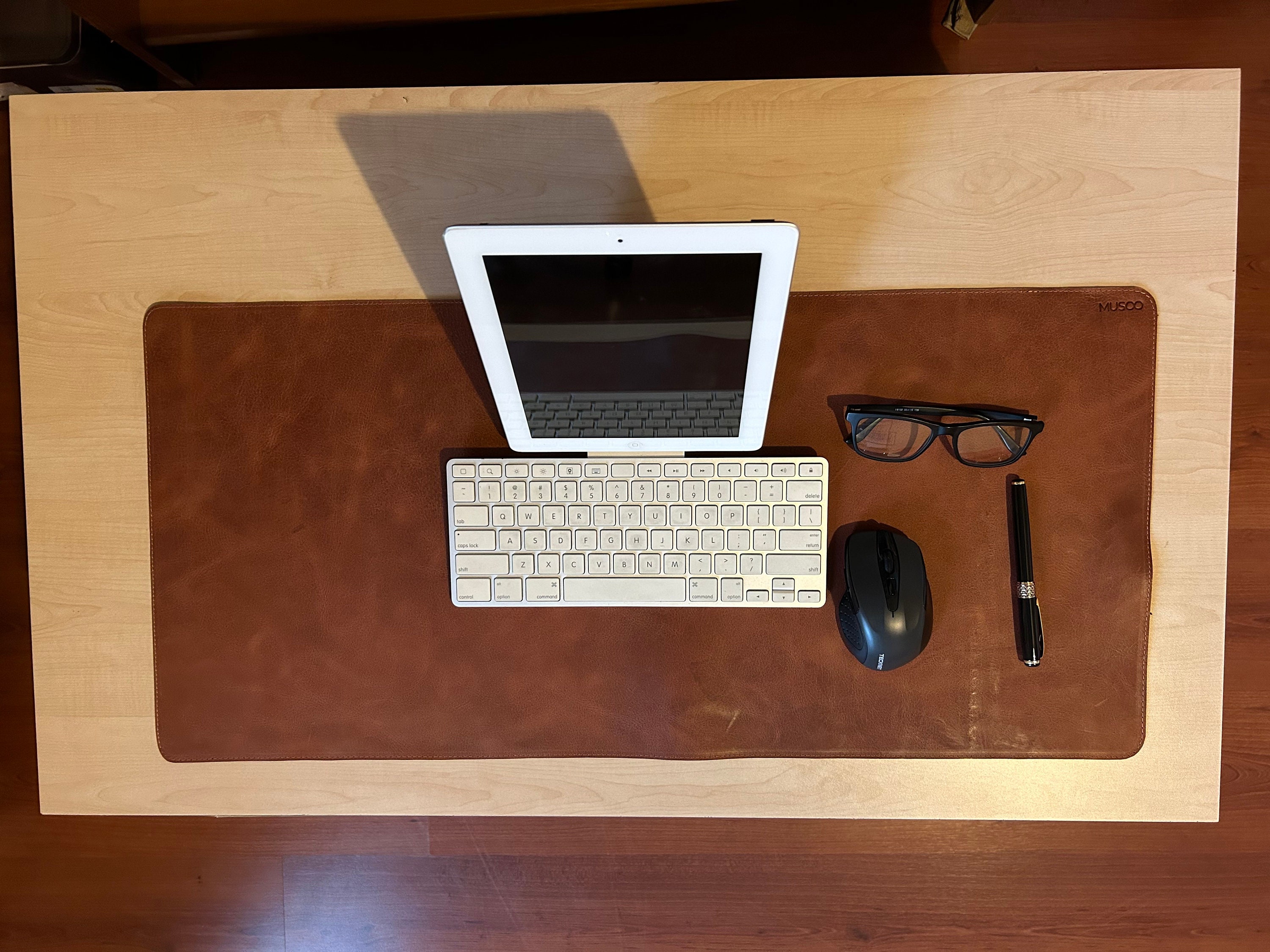 Special Gift: Leather Mat, Mouse Pad, Custom Tailored Pad, Personalized ...