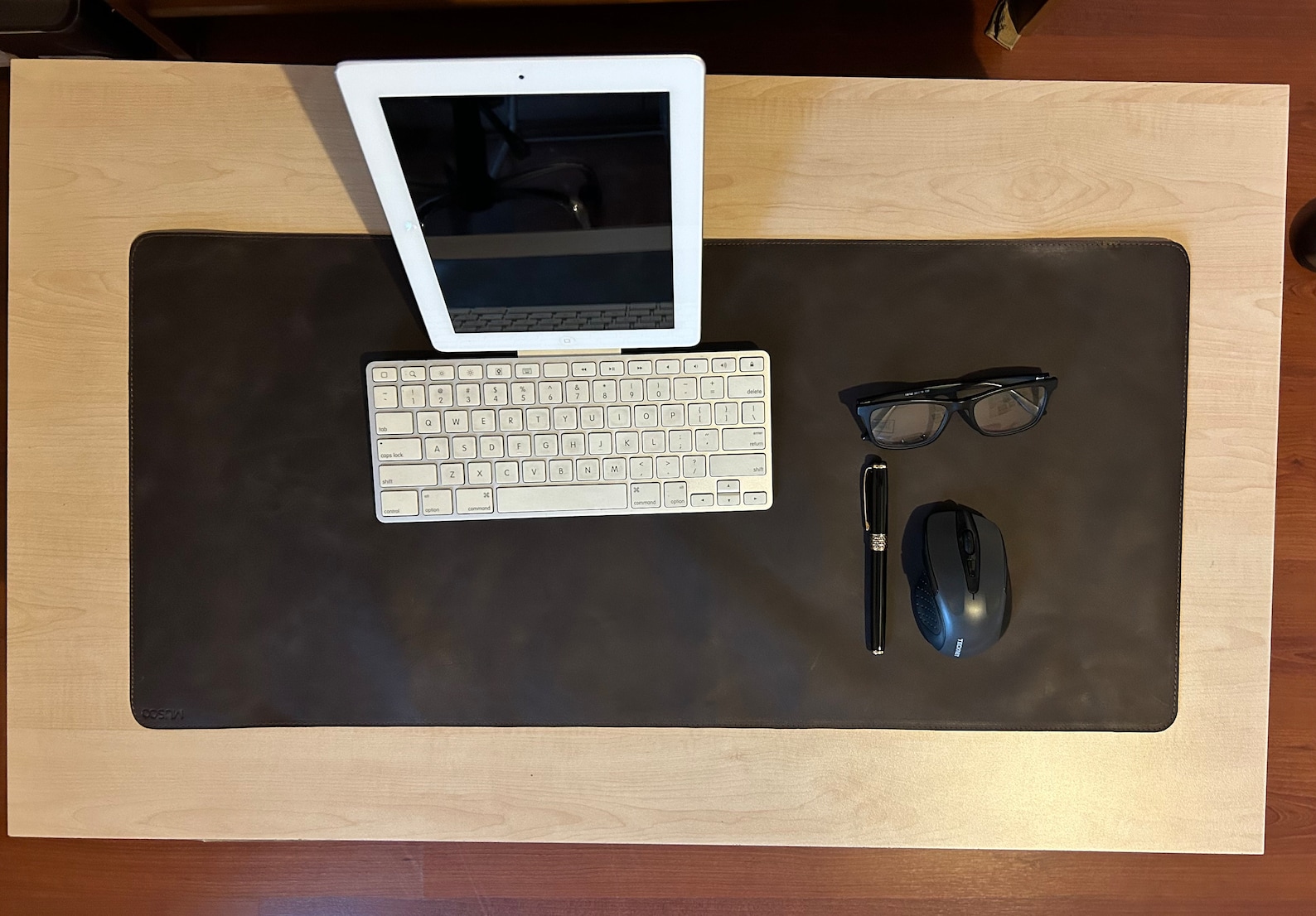 Special Gift: Leather Mat, Mouse Pad, Custom Tailored Pad, Personalized ...