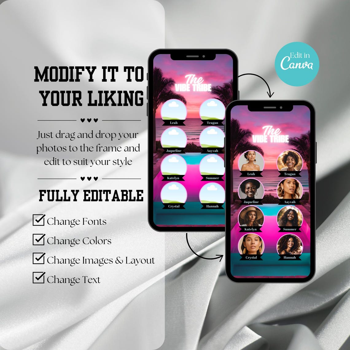 GIRLS Trip Invite Travel Itinerary Planner, Weekend Schedule, Editable ...