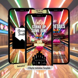 Bowling Alley Alley Animated - Etsy