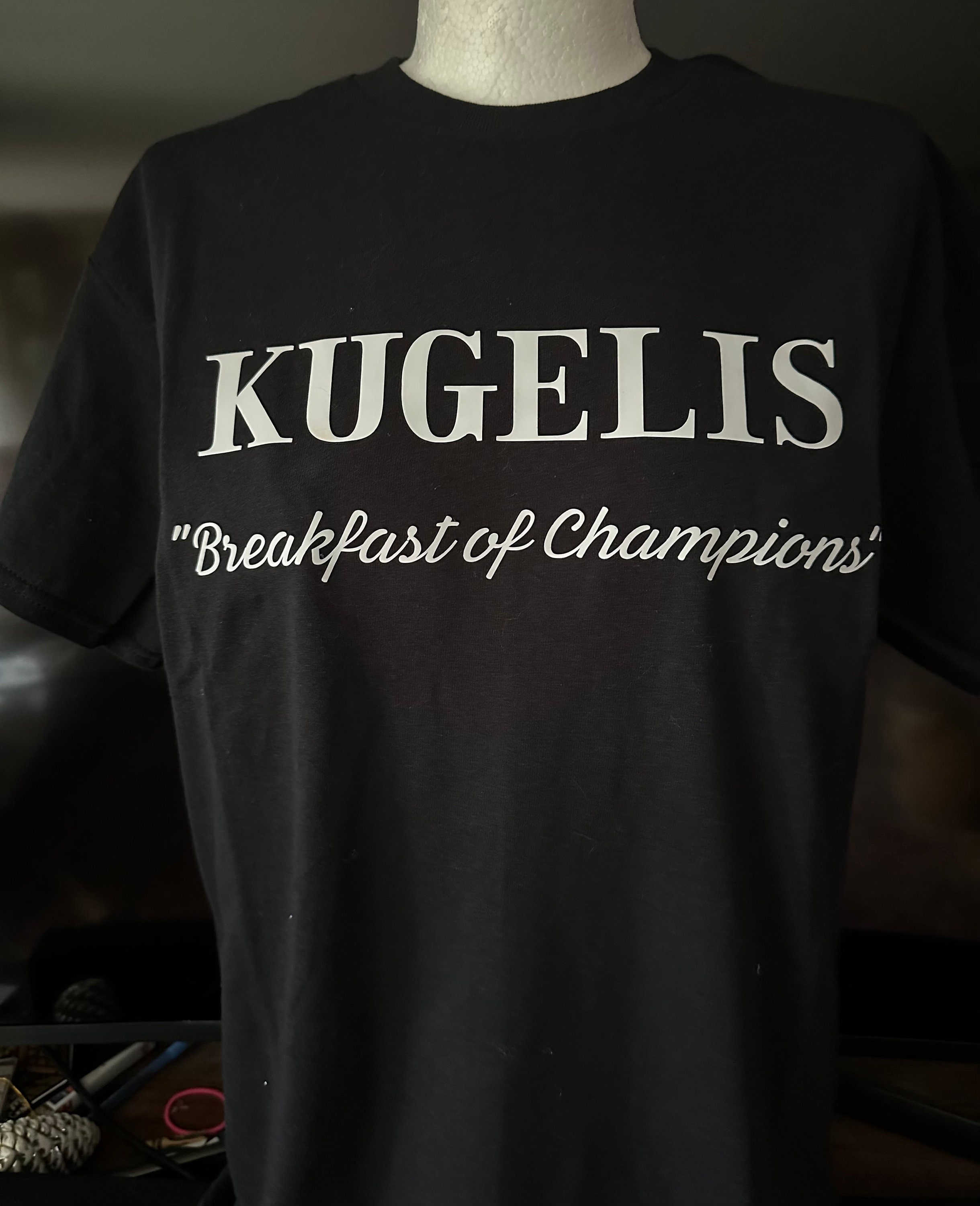 Kugelis “breakfast of Champions” T-shirt - Etsy