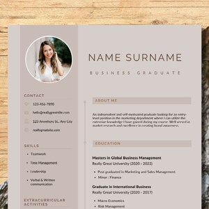Editable Resume Template Bundle for Your Dream Job Application ...