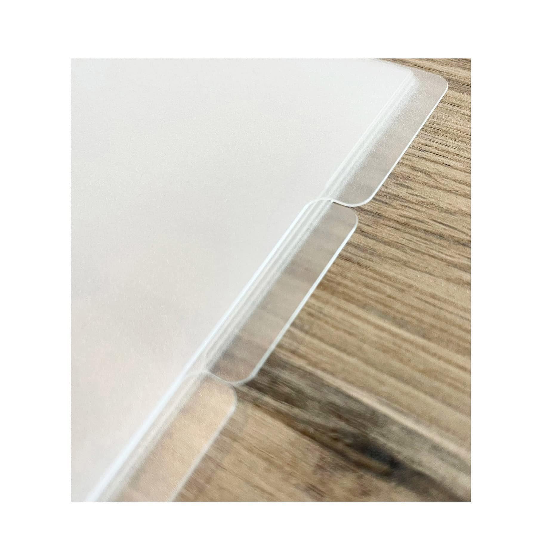6 Clear Blank Binder Dividers for 9-discs Classic Size (7'' X 9.25 ...