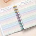 Color Password Tracker for 9-disc Planners, Password Log, Pre-punched ...