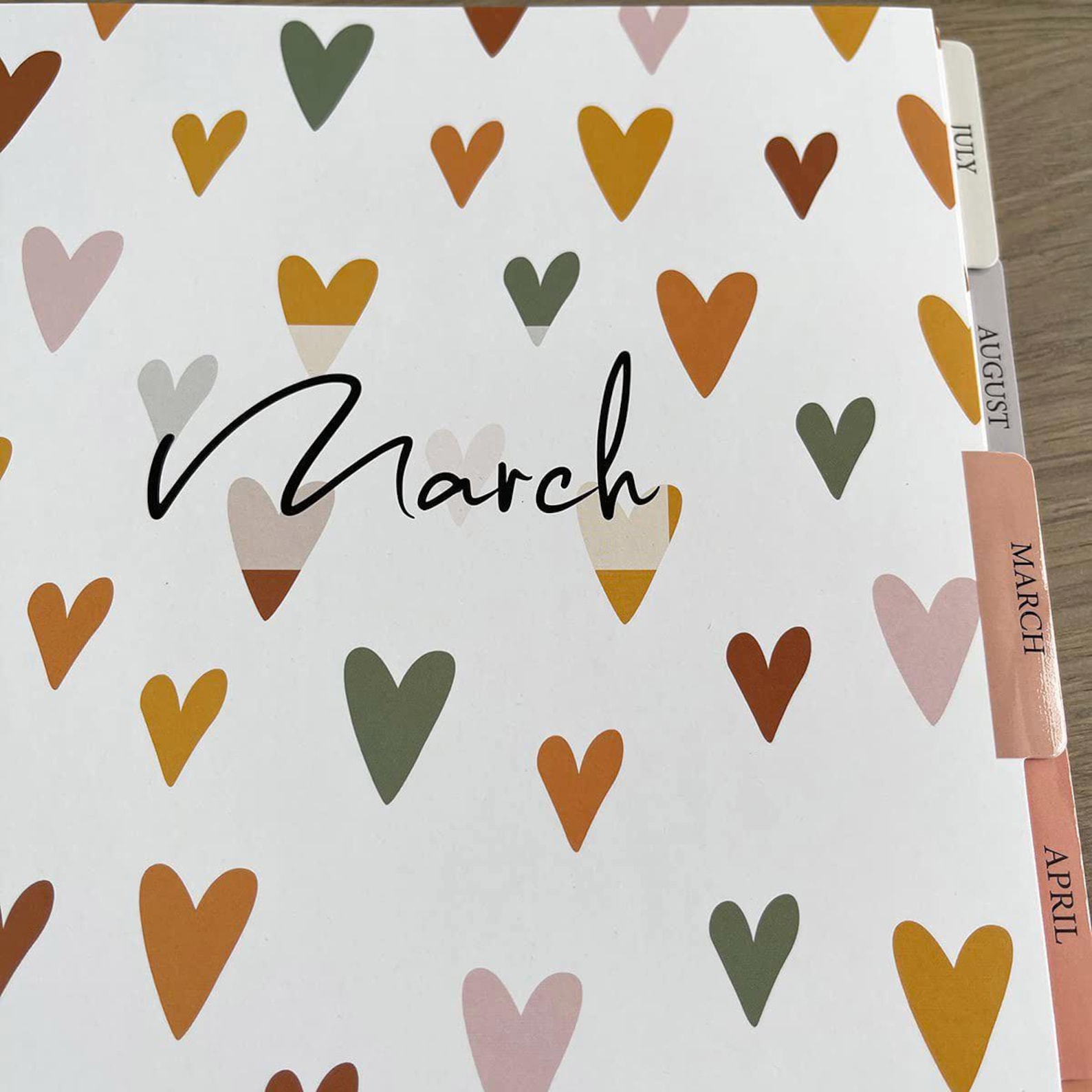 Monthly Binder Dividers Set for Classic Size Happy Planners, 9-disc ...