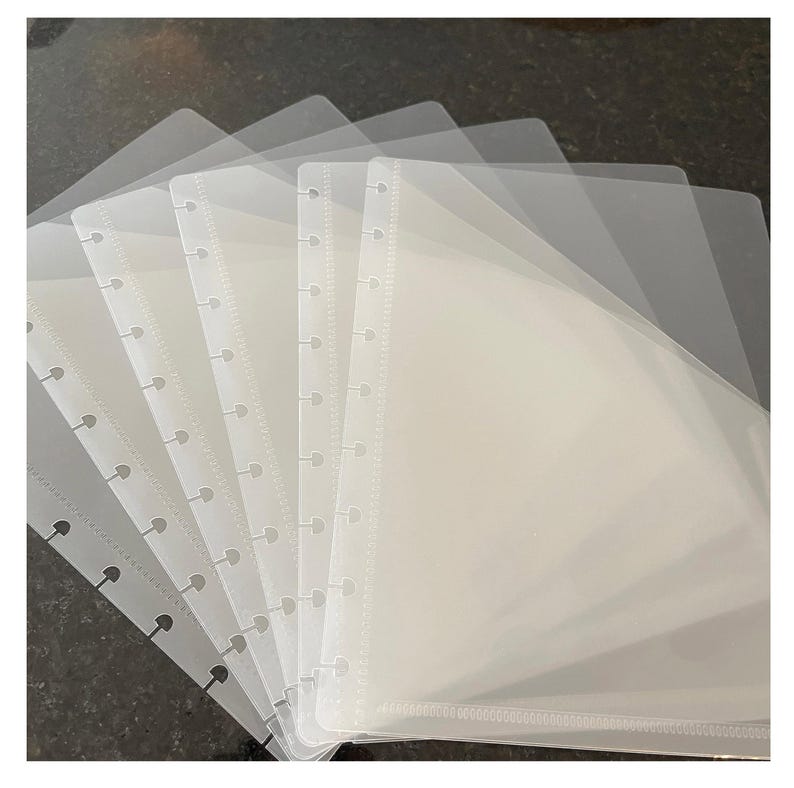 Pocket Dividers for Happy Planners. Discbound Dividers Accessories for ...