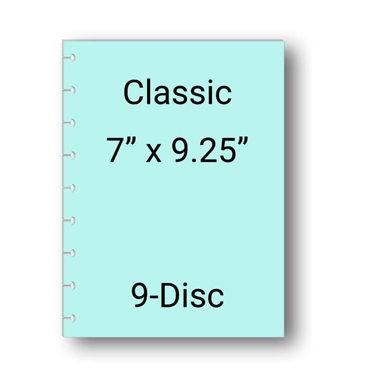 9-disc Undated Weekly Planner Inserts: Classic Happy Planner Refills - Etsy