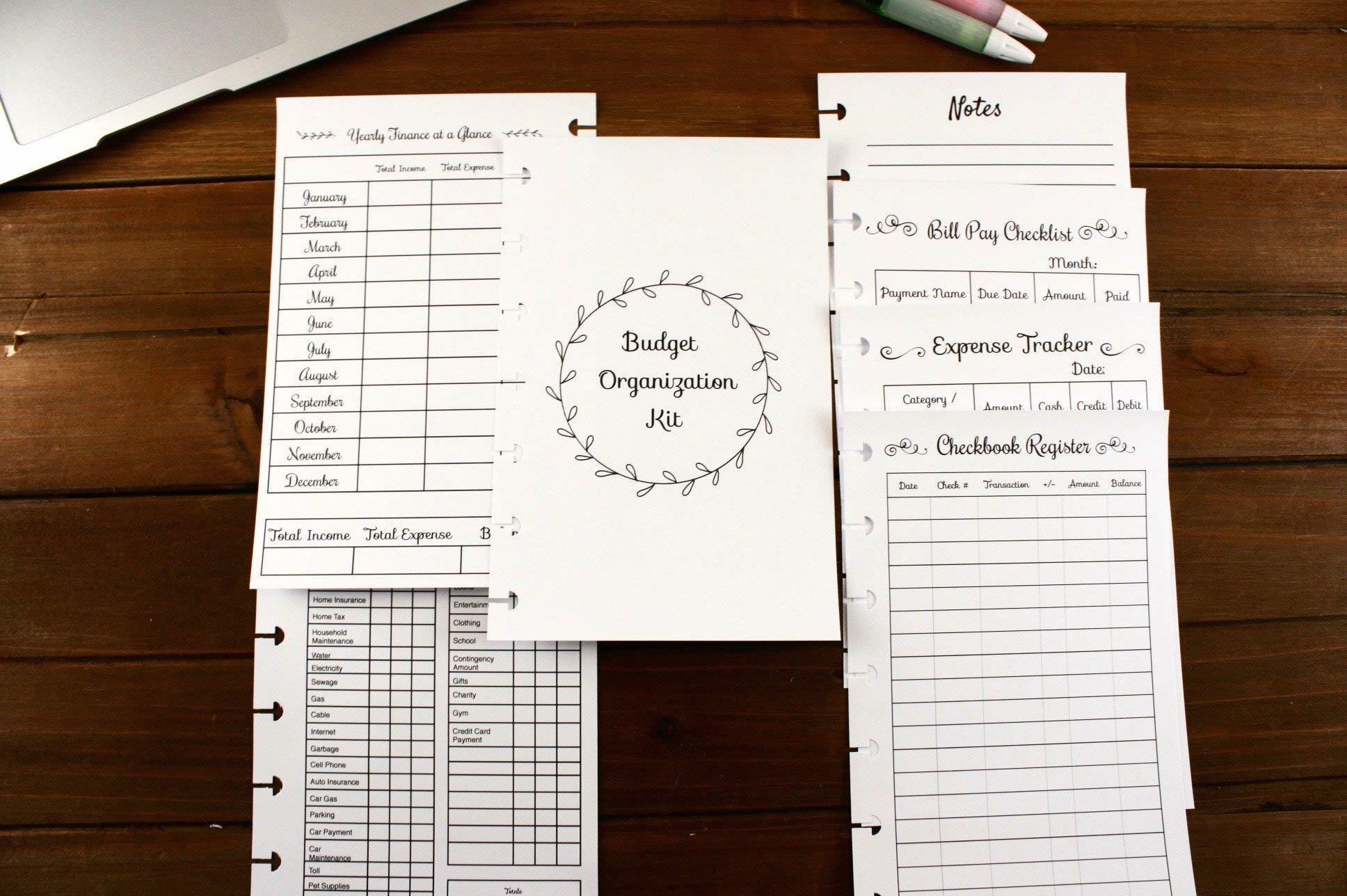 Mini Happy Planner Budget Kit: 7-disc Extension - Etsy